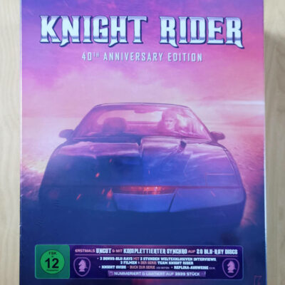 Knight Rider 40th Anniversary Edition Blu-ray Box Set – Filmfreunde.net