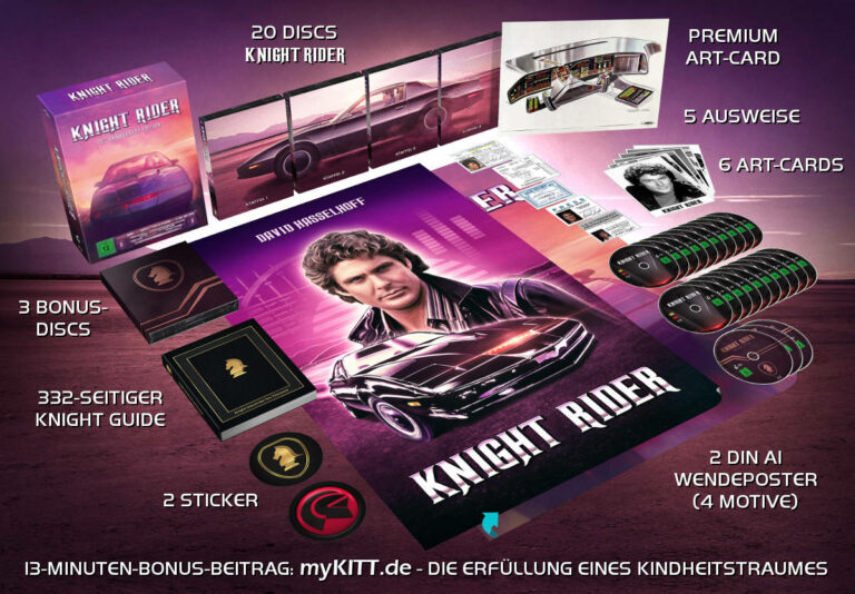 Knight Rider 40th Anniversary Edition Blu-ray Box Set – Filmfreunde.net